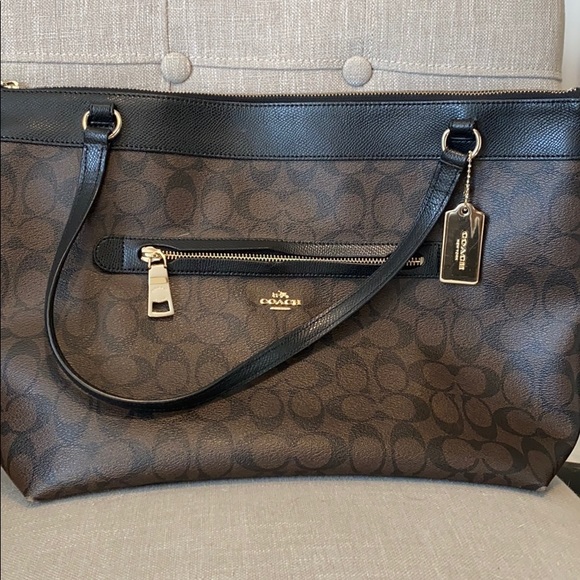 Coach | Bags | Coach Tyler Tote Signature Coated Canvas | Poshmark